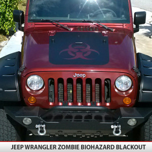 Zombie Bio-Hazard Hood Blackout | AlphaVinyl