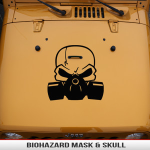 Biohazard Mask & Skull | AlphaVinyl